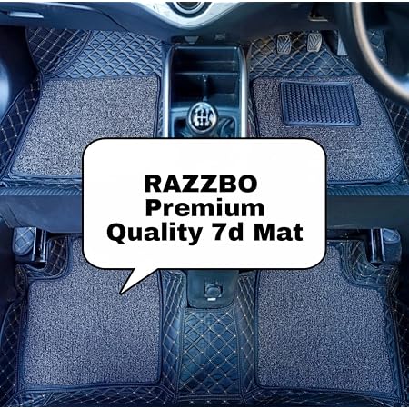 Razzbo Custom 7d Car Floor Mat for Maruti Suzuki Grand Vitara/Full ...