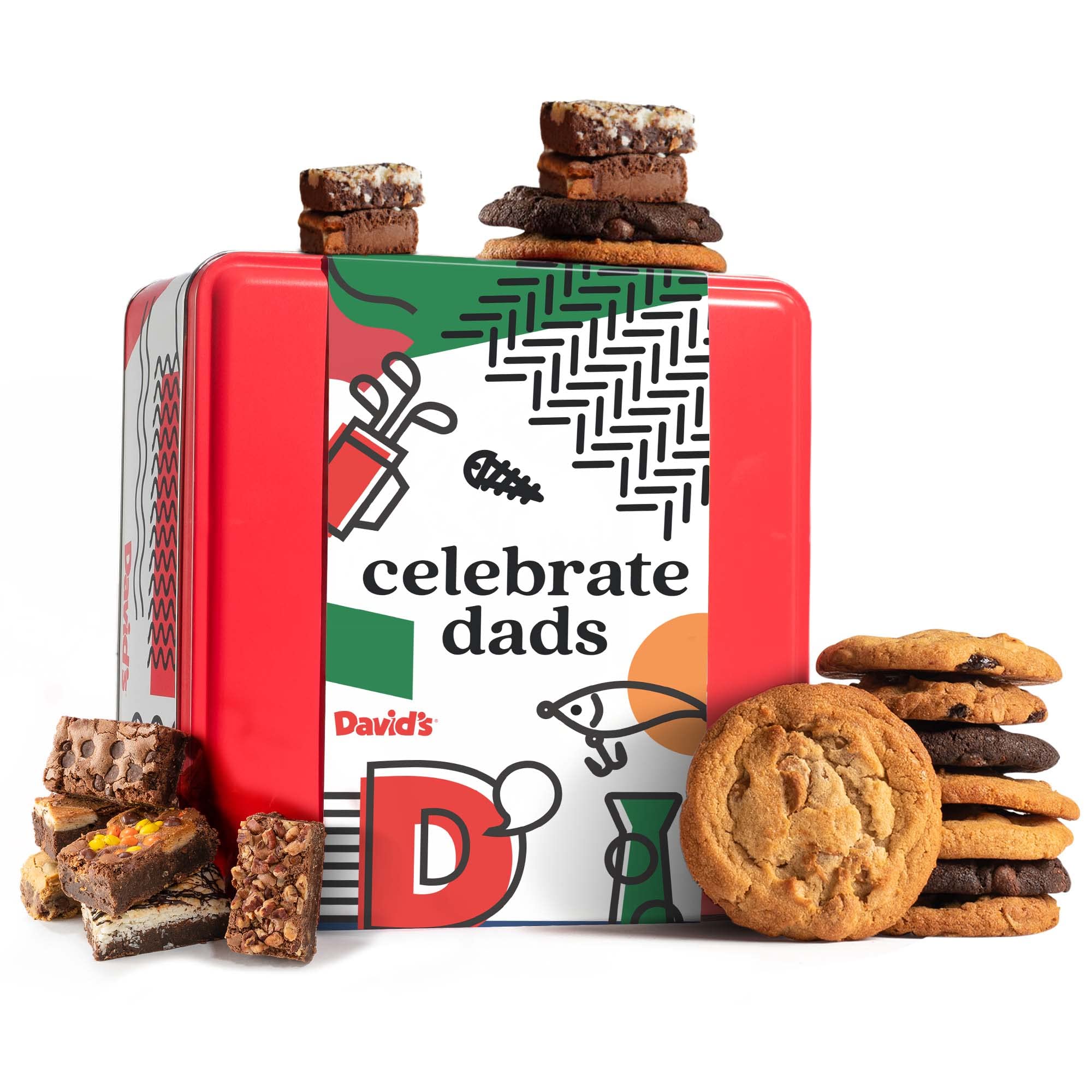 Amazon.com: David's Cookies Assorted Cookies & Brownies - Fresh Baked ...
