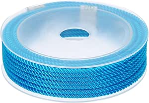 Amazon.com: Rebower Trim Cord Rope, 3mm / 7.6 Yards Nylon Twisted Trim ...