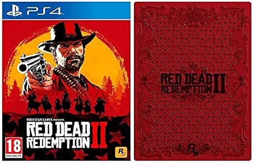 Amazon.com: Red Dead Redemption 2 with Collectible SteelBook (Exclusive ...