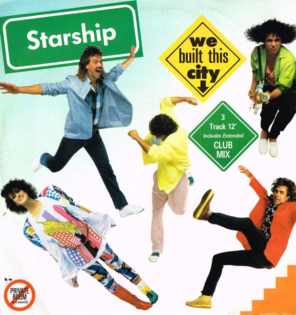 We built this city (Special Club Mix, 1985) [VINYL] by Starship: Amazon ...