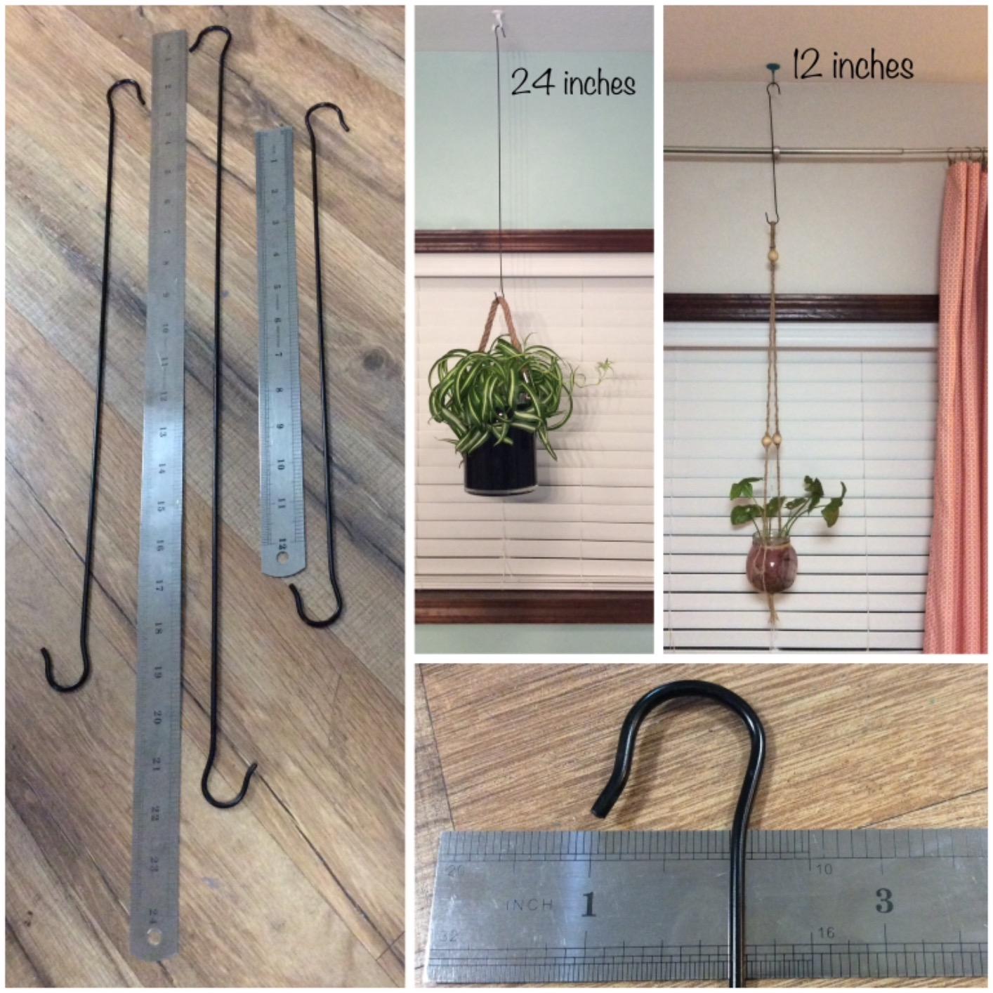 Amazon.com: Evelots Tree Hanging Hook-Metal-11 to 24 inch-Bird Feeder ...