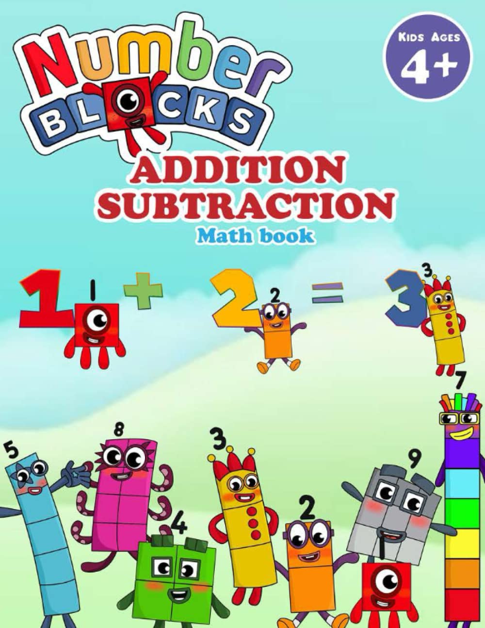 Numberblocks Addition Subtraction Math Book Numberblocks Activity Book ...