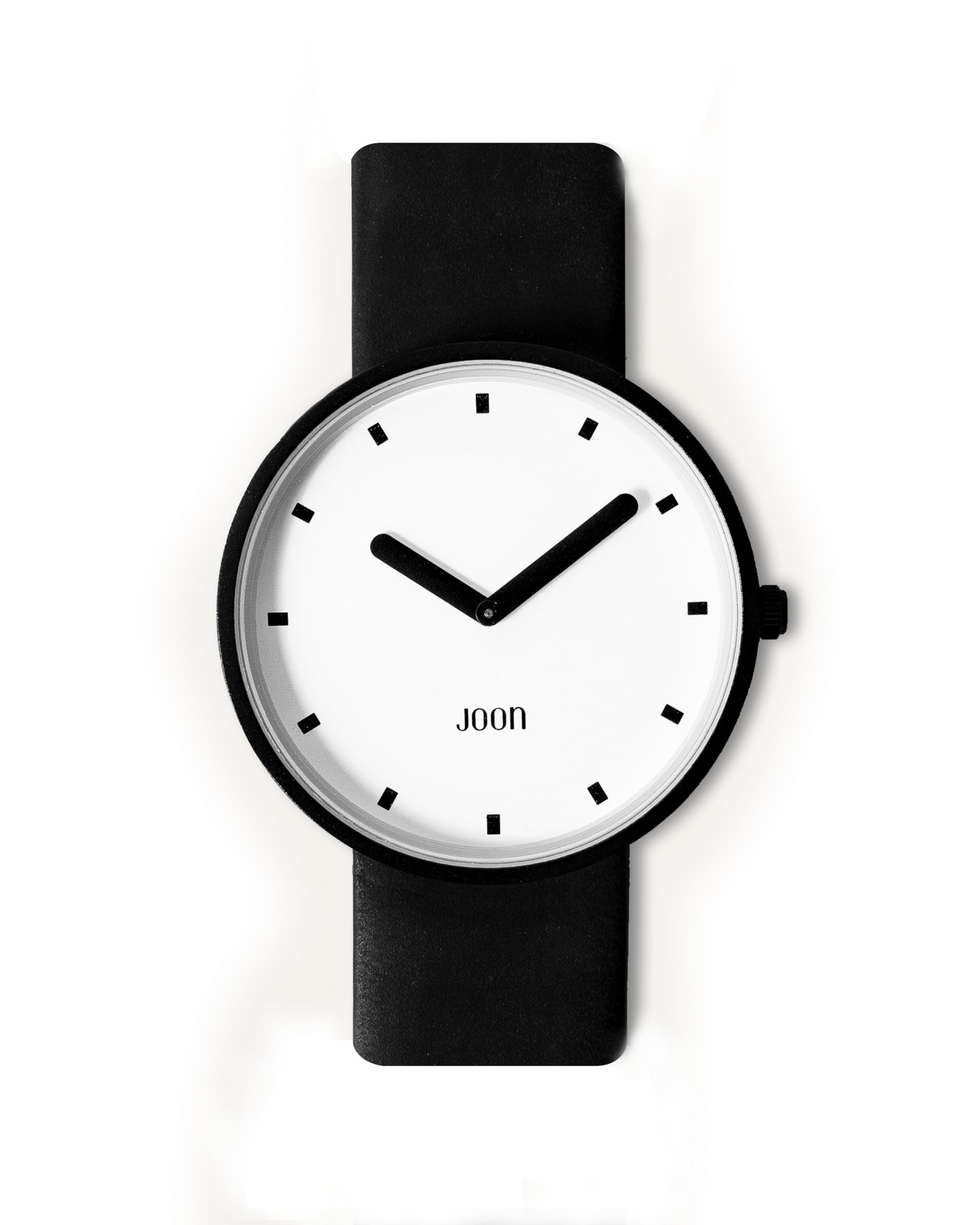 Buy JOON Wrist Watch Yin Yang - Black Bezel with White Dial and Black ...