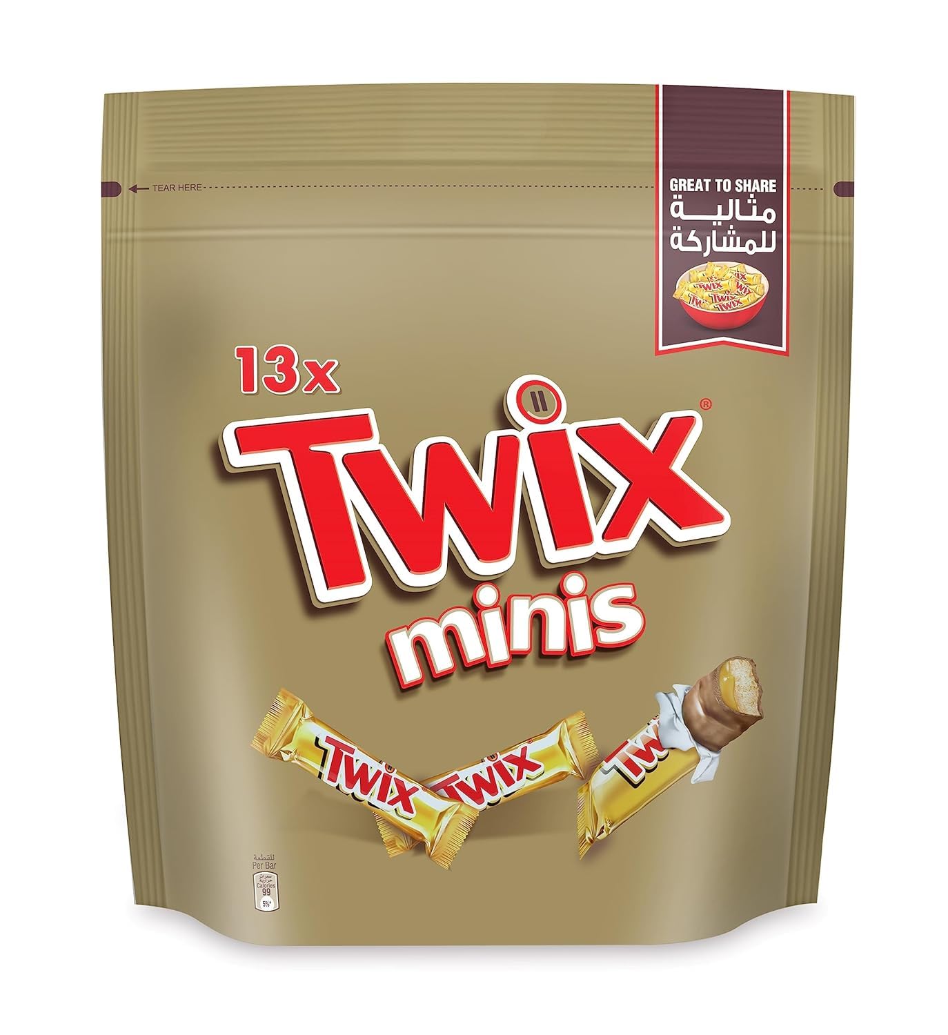 Twix minis 13 bars 260g : Amazon.in: Grocery & Gourmet Foods