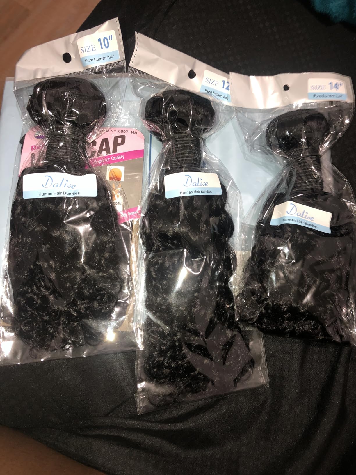 Amazon.com : Human Hair Bundles Water Wave 24 Inch, Premium Deep Wave ...