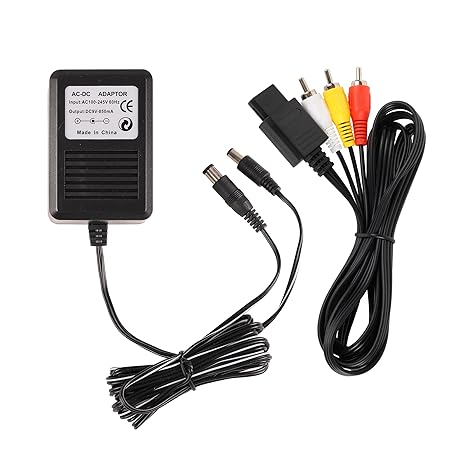 Amazon.com: AC Power Supply and AV Cable for Super Nintendo, Power ...