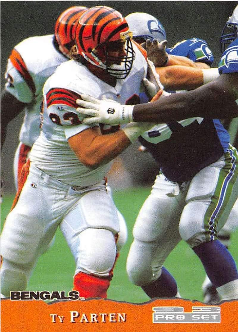 Amazon.com: 1993 Pro Set Football #104 Ty Parten RC Rookie Card ...