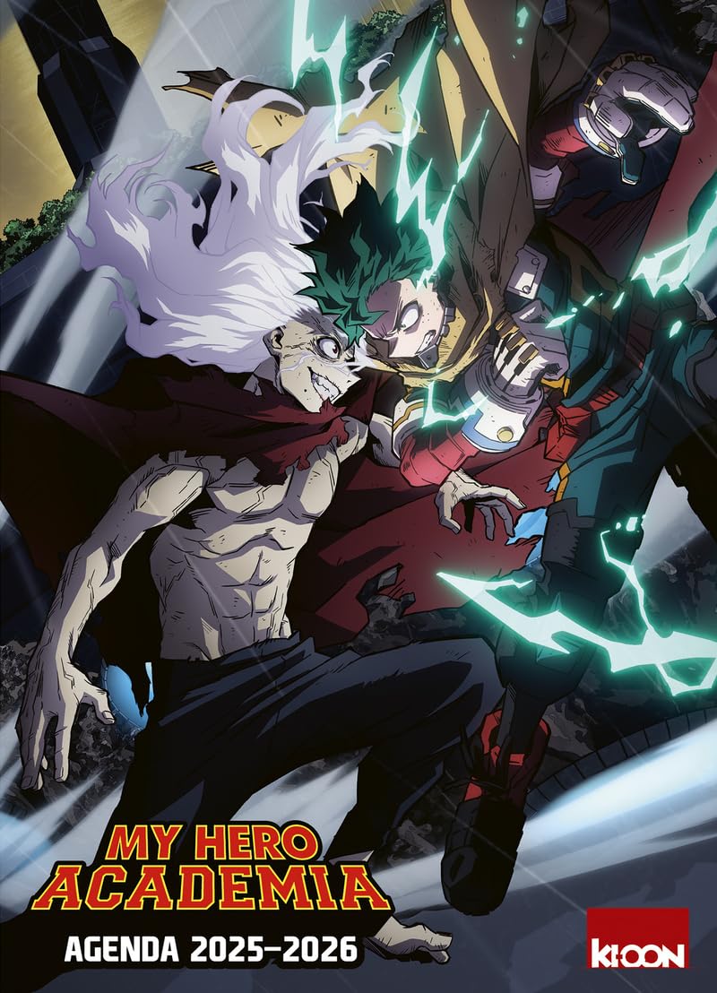 Agenda My Hero Academia 2025-2026: Amazon.co.uk: Horikoshi, Kohei ...