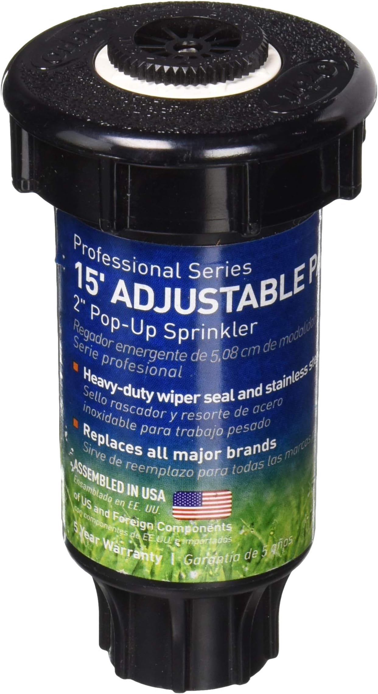 Amazon.com : Orbit 54116 Sprinkler System 2-Inch Soft Top Pop-Up Spray ...