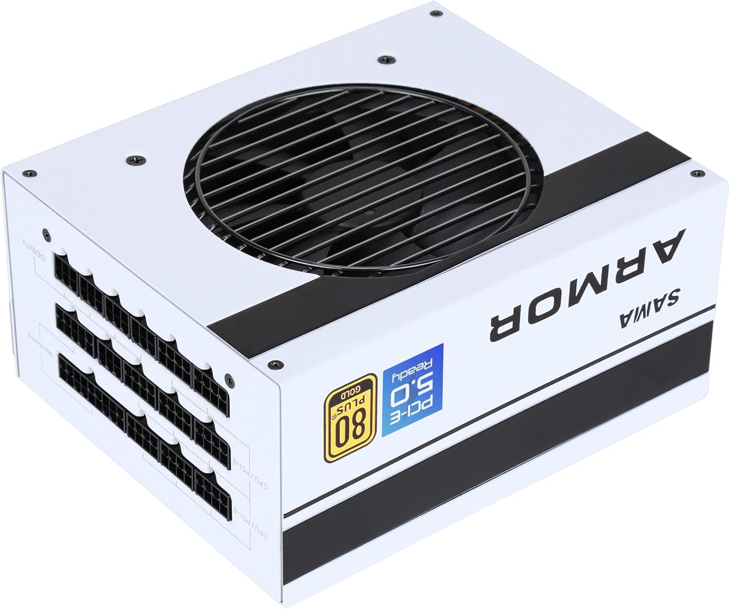 Amazon.com: SAMA 750W White Power Supply 80 Plus Gold Full Voltage Full Modular FDB Silent Fan ...