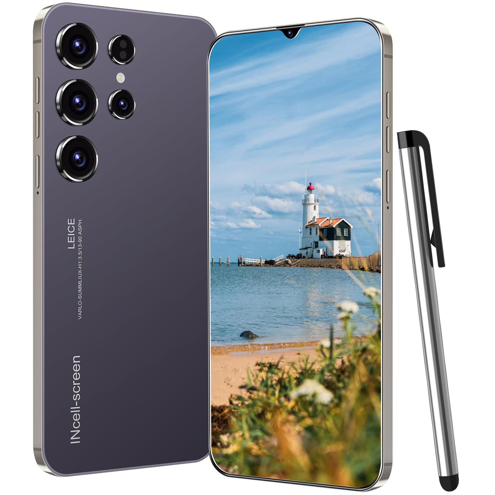 Amazon.com: SANSHREUNI C24 Cell Phone, 6.3" Unlocked Android 13 Phones ...