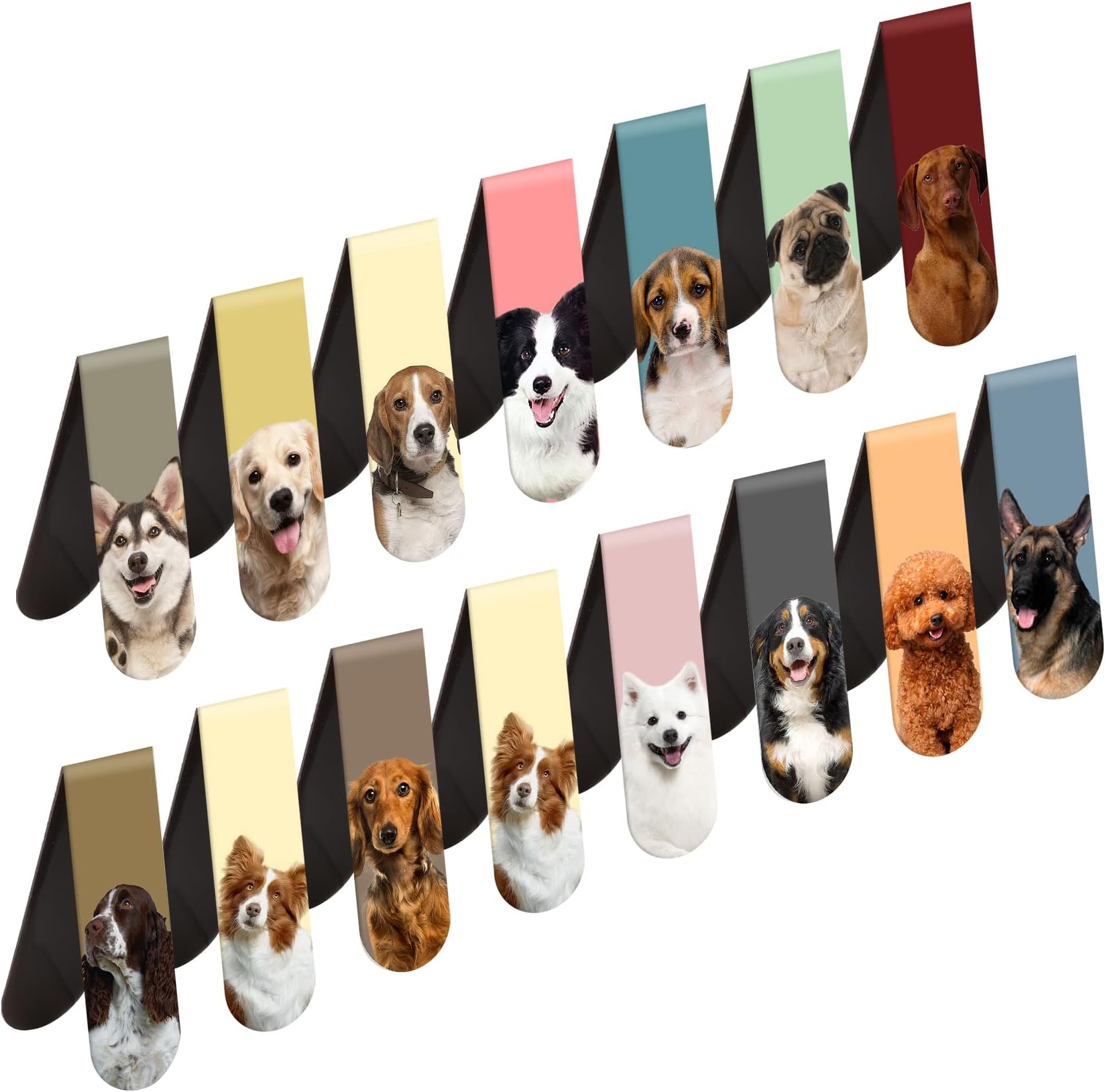 Amazon.com: Magnetic Bookmarks - 15PCS Cute Magnet Bookmark Clips for ...