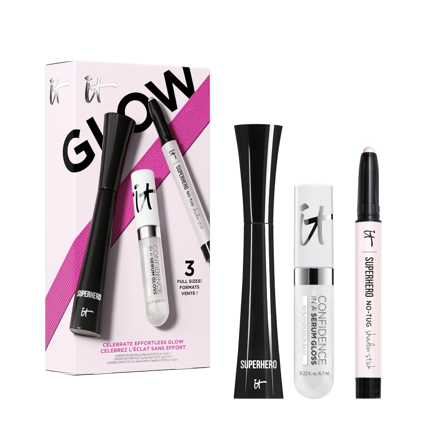 Amazon.com: IT Cosmetics ($79 Value) Celebrate Effortless Glow Makeup 3 ...