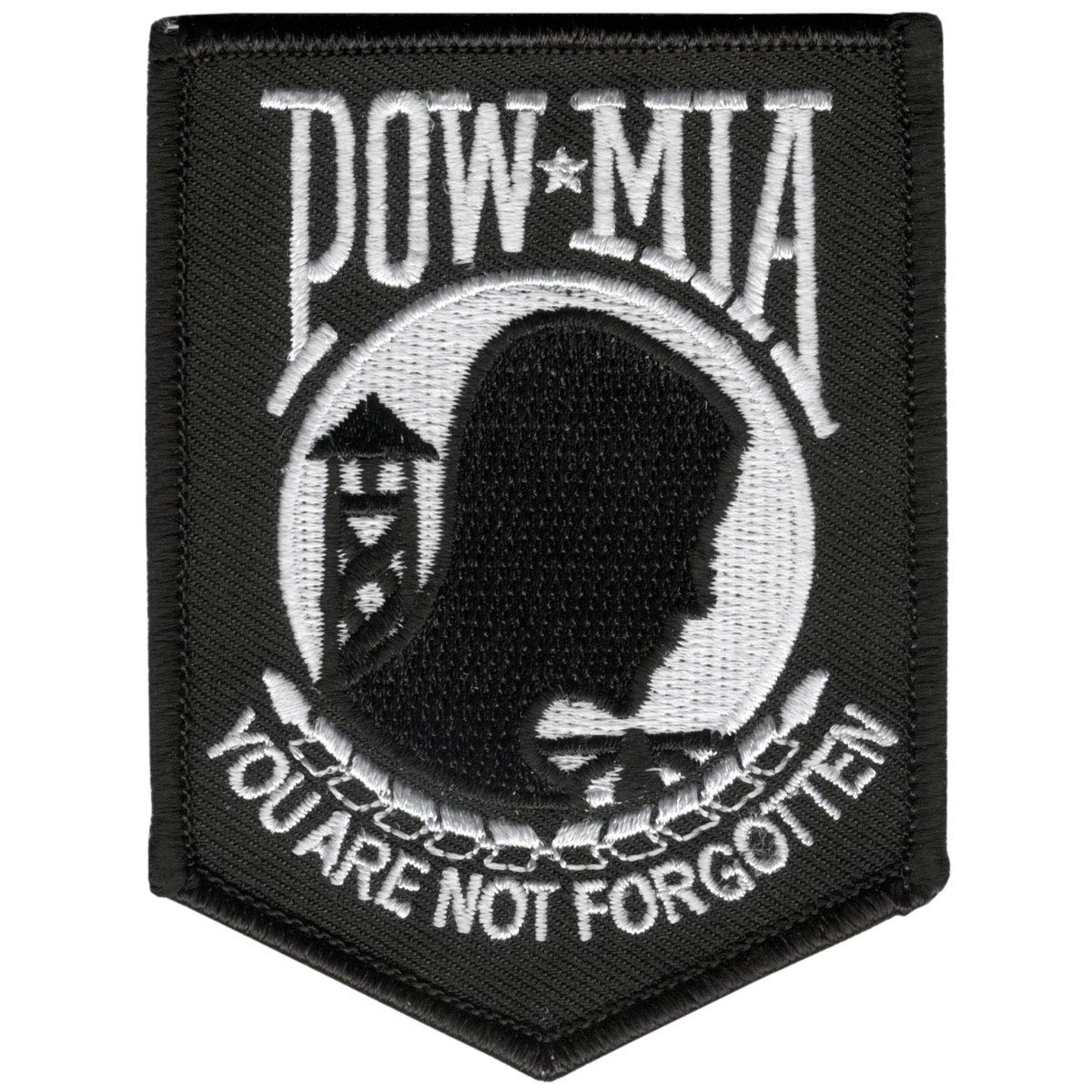 Amazon.com: Hot Leathers Pow Mia Patch (2.5" Width x 3.5" Height ...