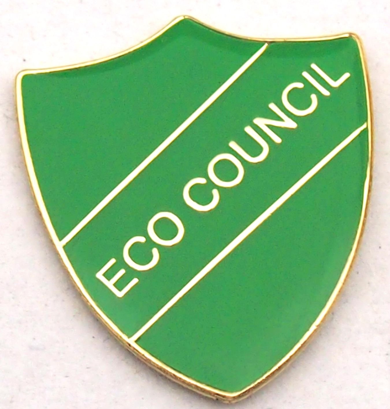 Eco Council Badge (Green) : Amazon.co.uk: Stationery & Office Supplies