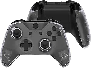 eXtremeRate Transparent Clear Faceplate Side Rails for Xbox One ...