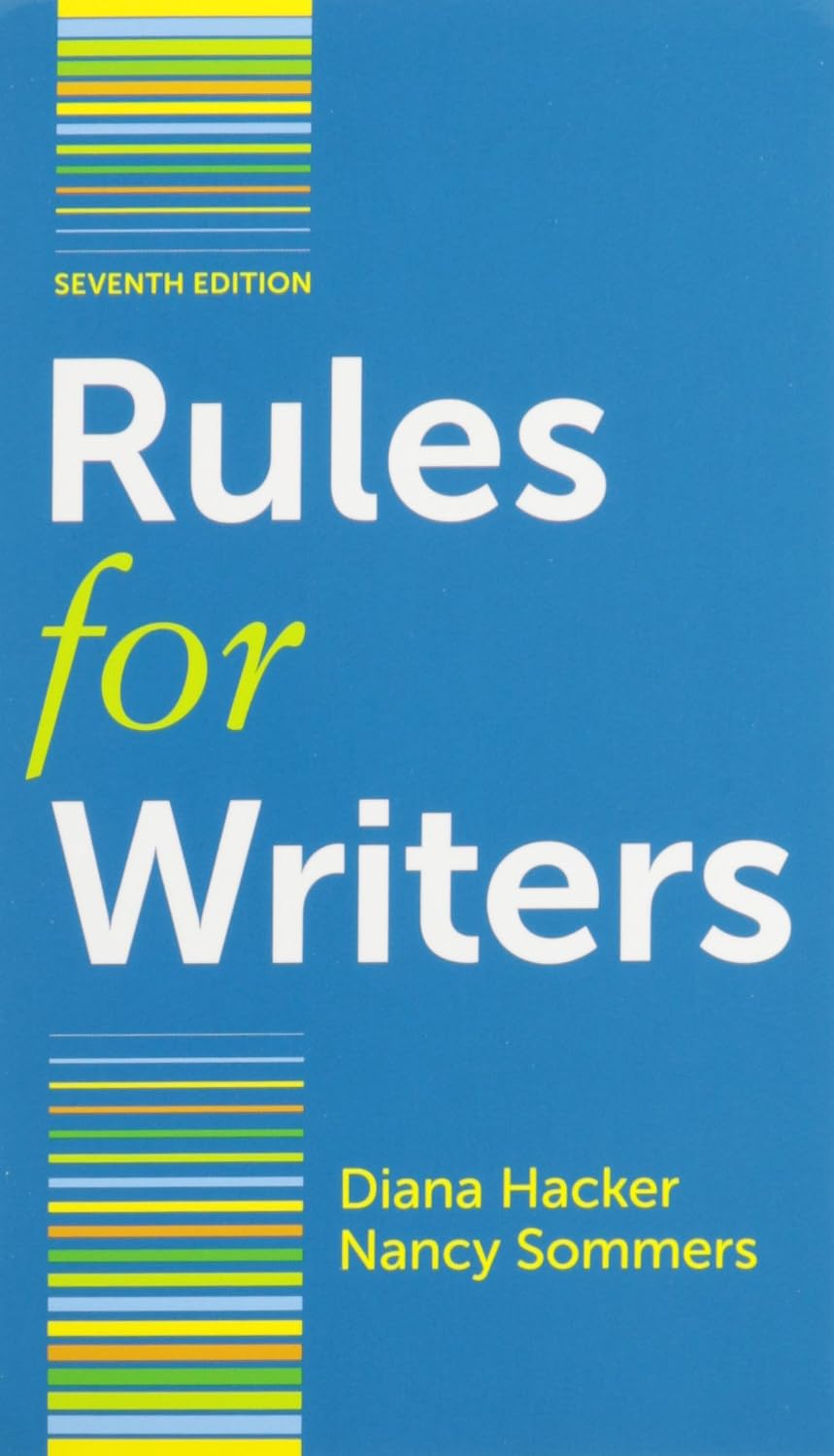 Amazon.com: Rules for Writers 7e & E-Book (Four Year Access ...