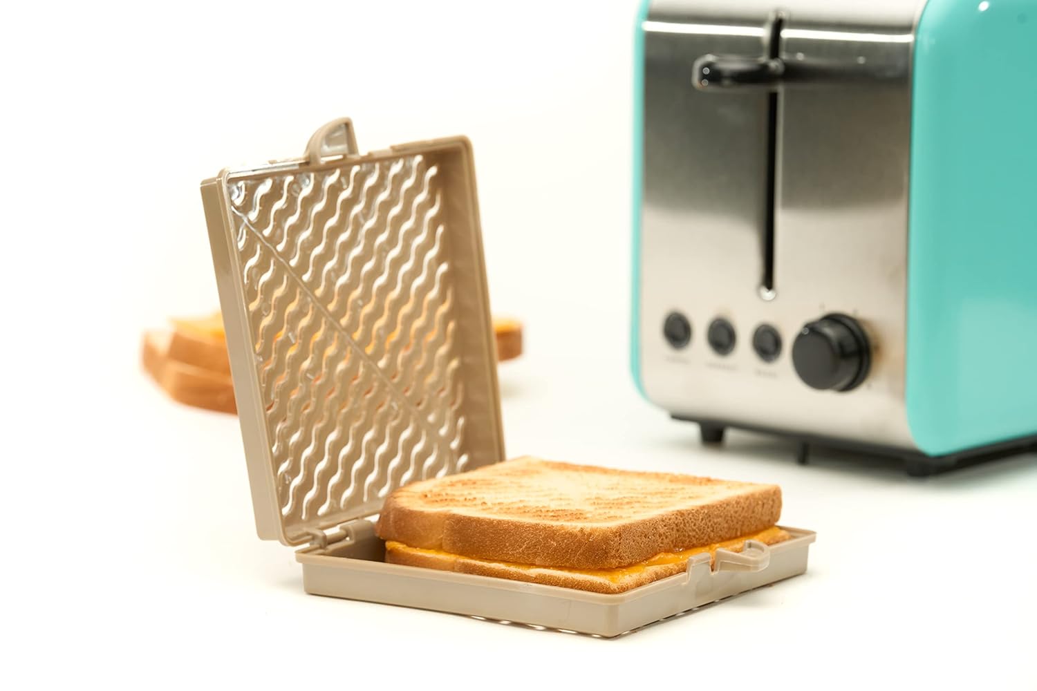 Amazon.com: Toaster Grilled Cheese - Made quickly, No messy frying pan ...