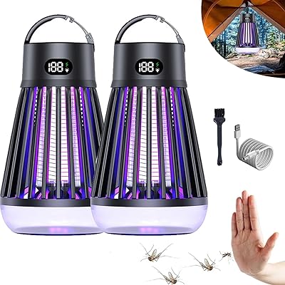 Zappify Zapper 2.0 2 Pack Portable Bug Zapper, Indoor & Outdoor ...