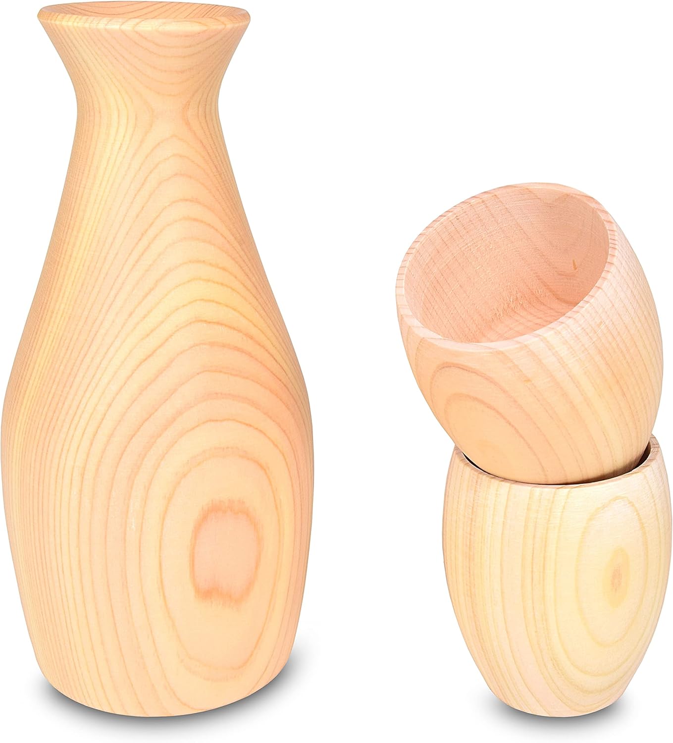 Product of Gifu Japan Juego de sake tradicional de madera japonés ...