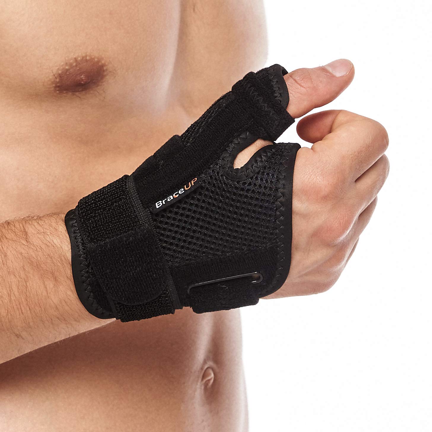 Thumb Splint Brace by BraceUP Right Left Hand Women and Men, Spica ...