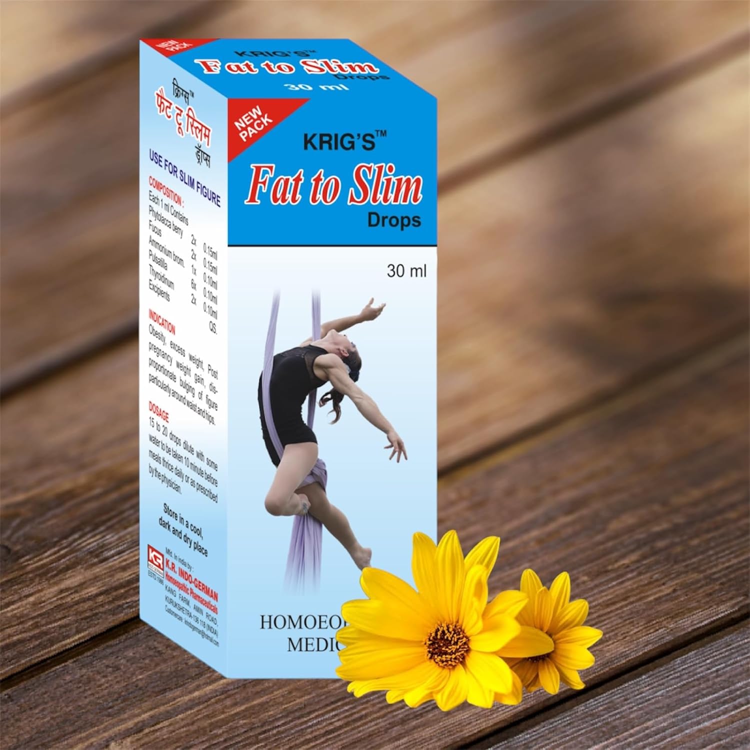 Buy KRIG'S Fat To Slim Drops Homeopathic 30ml (Pack of 1 Bottle) - 30 ...