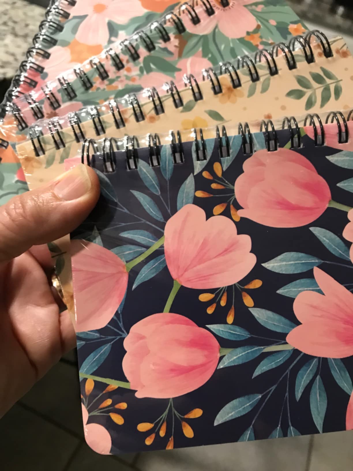 $3/mo - Finance 4 Pack A6 Spiral Notebook Journal,Wirebound Ruled ...