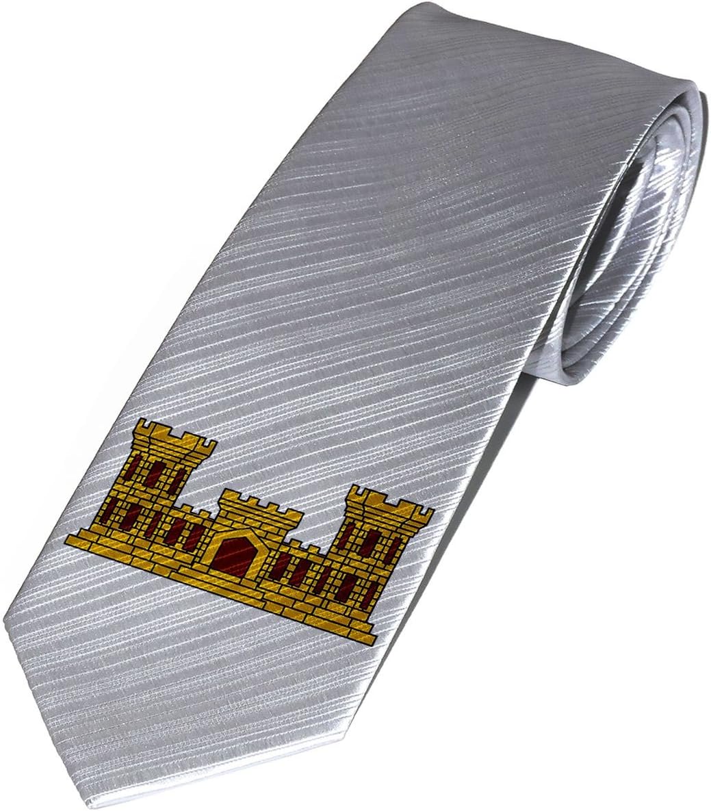 ExpressItBest Necktie/Tie with U.S. Army Corps of Engineers, branch ...