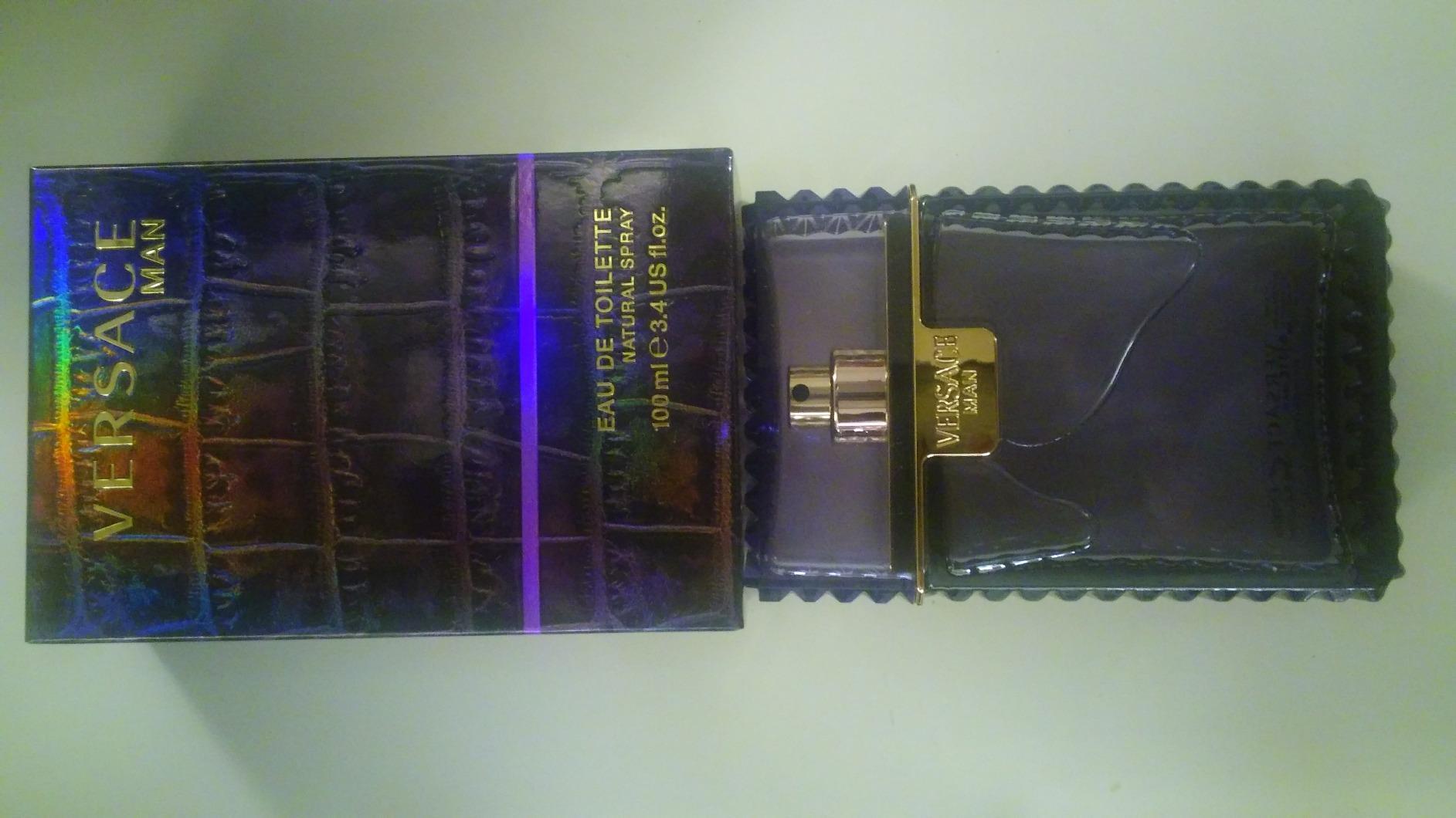 Amazon.com : Versace Man by Versace 3.4oz 100ml EDT Spray : Beauty ...