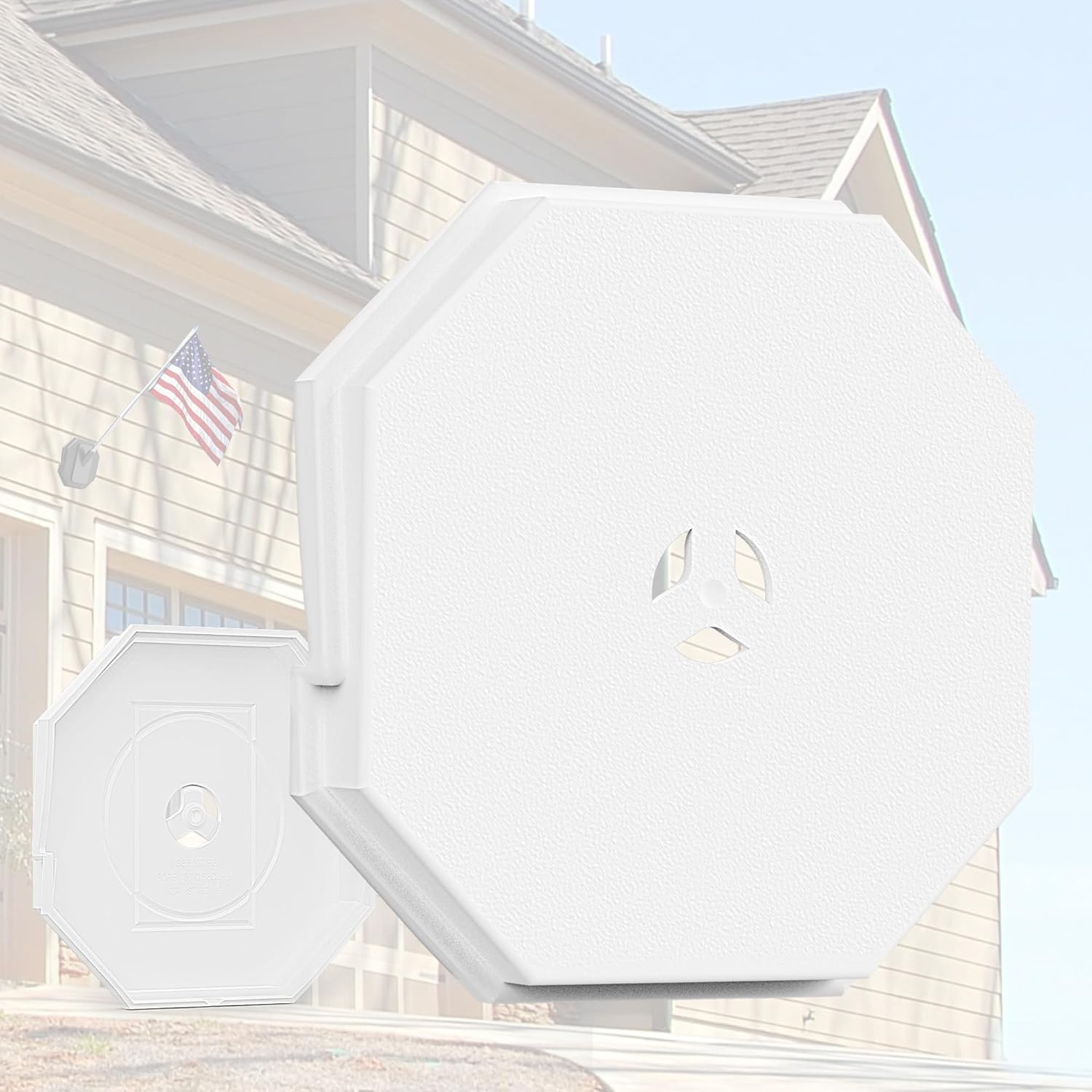 Vinyl Siding Light Mounting Blocks, 130110006001 Octagon Siding ...