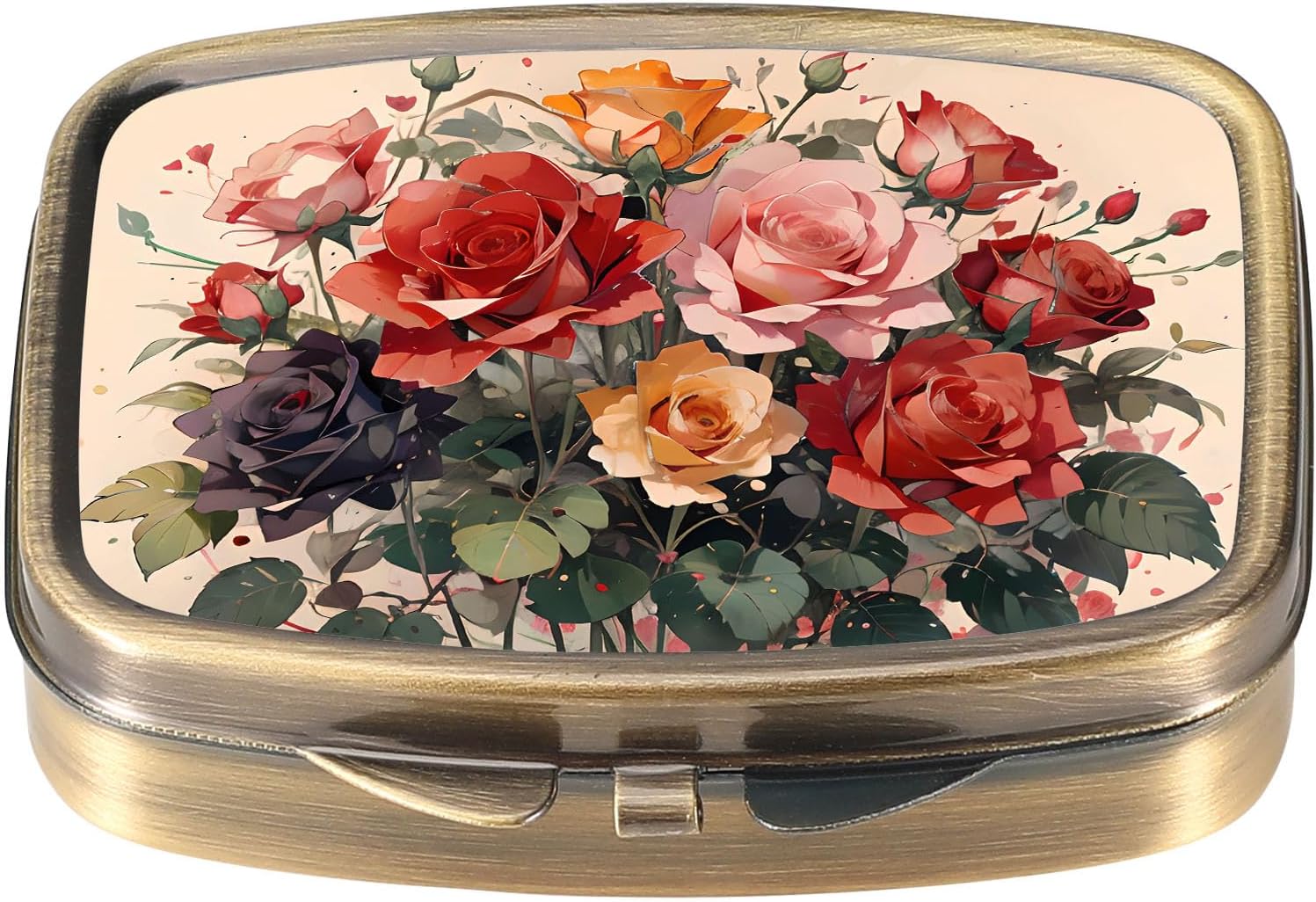 Amazon.com: Houder Designer Pill Box - Decorative Pill Case with Gift ...