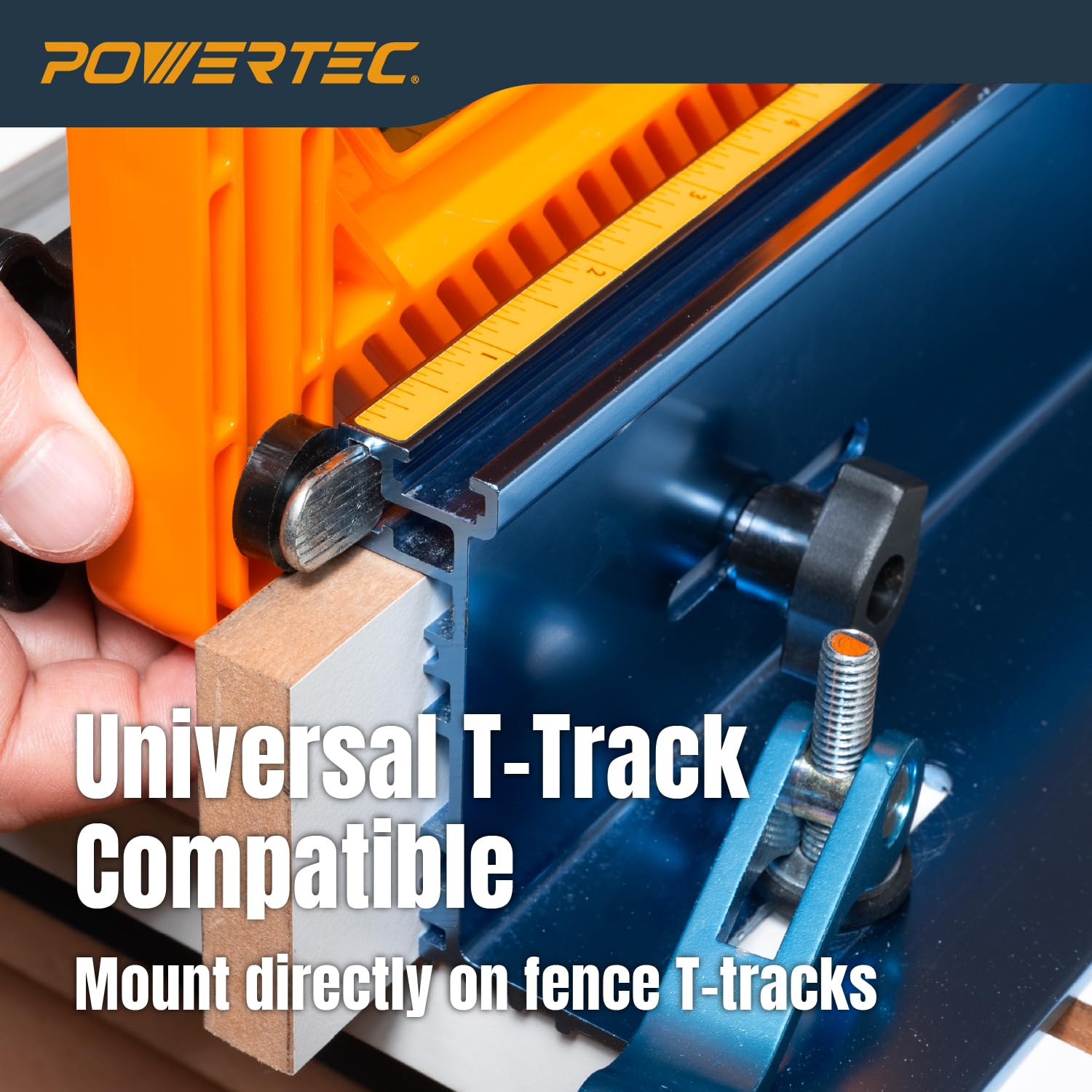 Snapklik.com : POWERTEC Universal Featherboard For Table Saw, Router ...