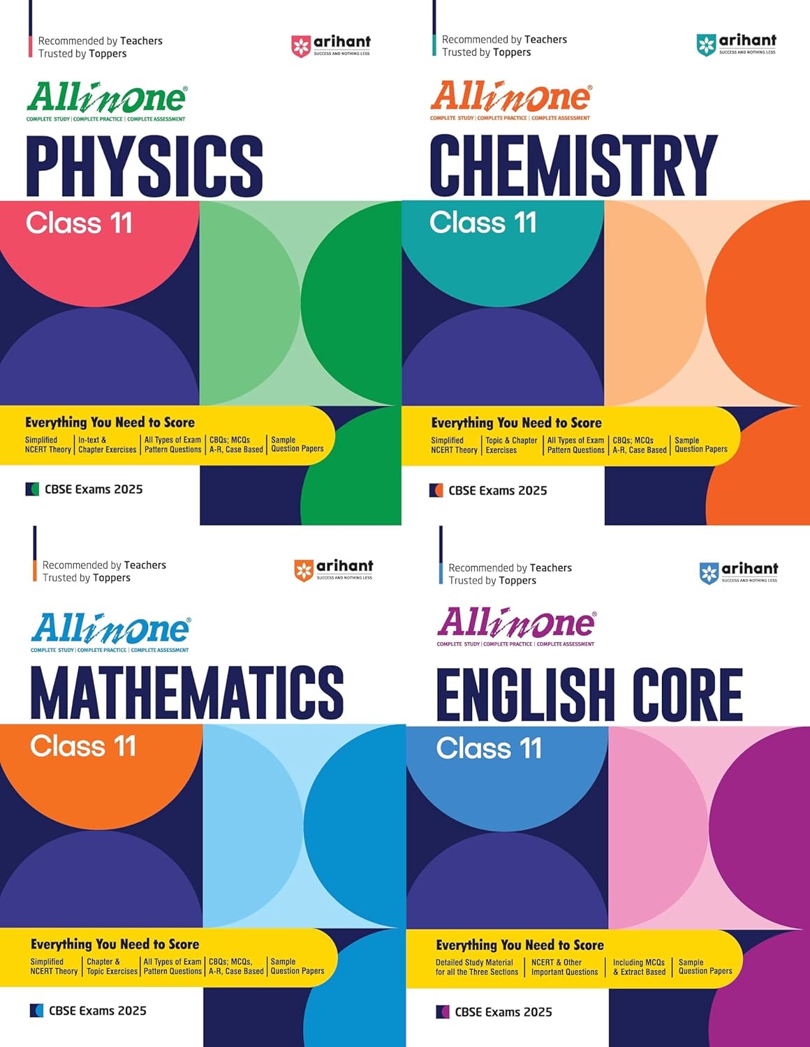 Arihant - Class 11 - All-in-One - CBSE - Physics + Chemistry + Maths ...