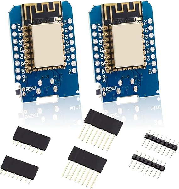 Binghe 2pcs ESP NodeMcu Development Board, ESP ESP-12 Module 4M Byte ...