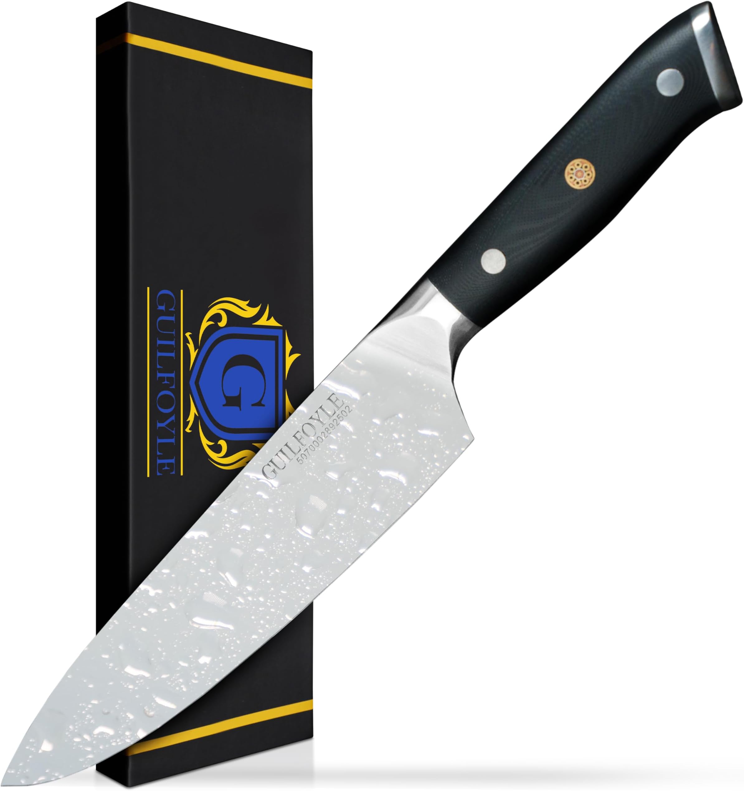 Amazon.com: WICKWILLOW 8 inch Chef Knife – German High Carbon Steel ...