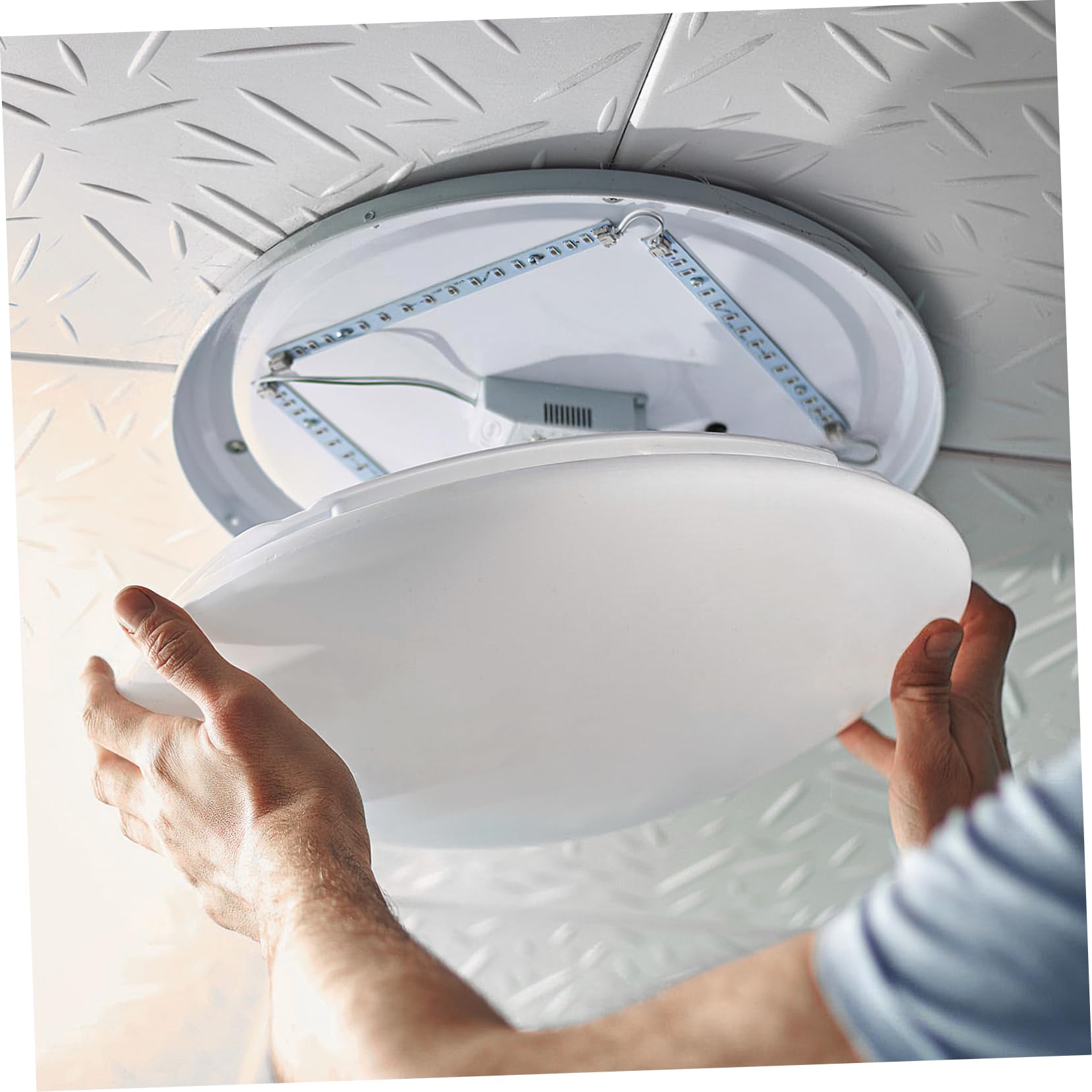 Recessed Fluorescent Ceiling Light Fixtures Plastic Covers How To