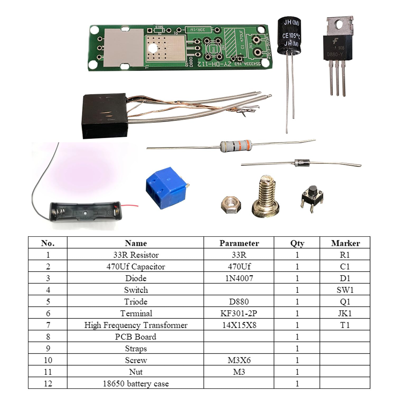 Snapklik.com : Soldering Practice Kit Electronic Lighter Electronic DIY ...