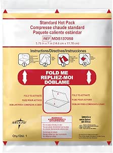 Medline Standard Instant Hot Pack, 24 Count : Amazon.com.mx: Salud y ...