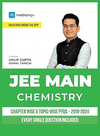 Buy MathonGo JEE Main Chemistry Chapterwise & Topicwise Previous Years ...