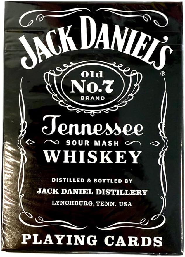 Jack Daniels Playing Cards (Pictures may vary) – Awesome Skulls