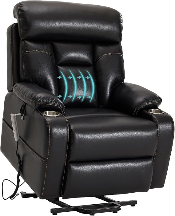 Amazon.com: Creatuis Lift Chair with Adjustable Lumbar Support,Power ...
