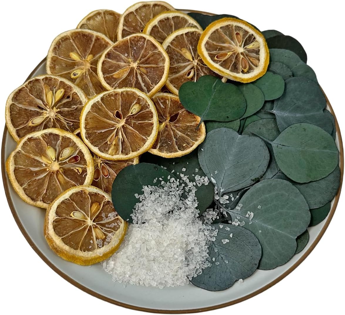 Amazon.com: Potpourri Simmering, Serenity Simmer Pot with Dried Lemon ...