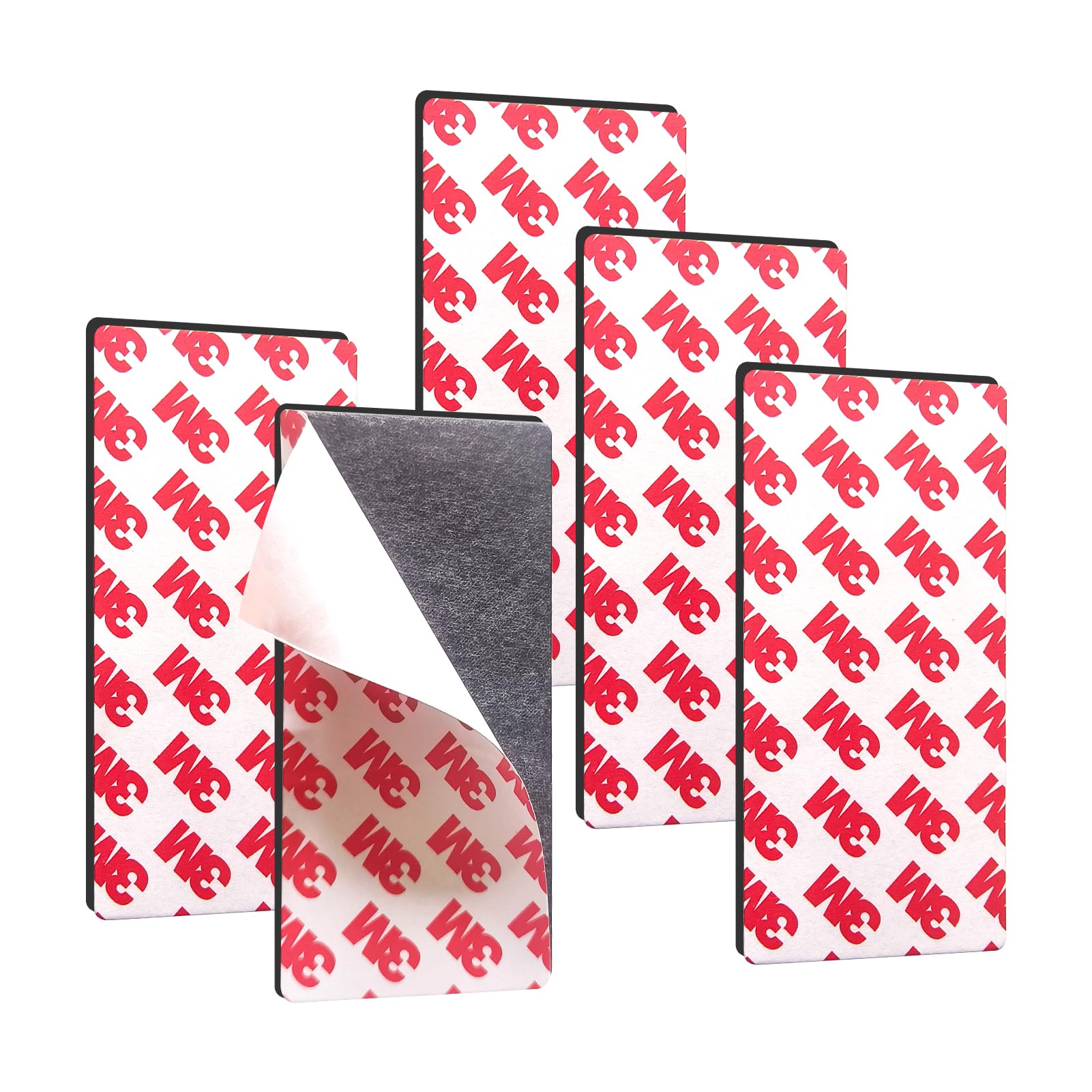 Amazon.com : JINGZHAN Magnetic Tape with 3M Adhesive Backing, 5 Pack ...