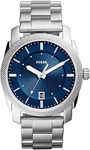 Fossil Herren Analog Quarz Uhr mit Edelstahl Armband FS5340 : Amazon.de ...