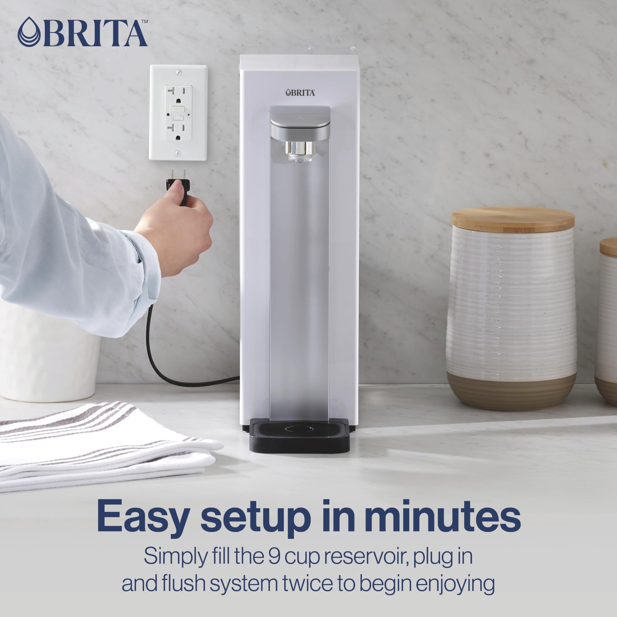 Snapklik.com : Brita Hub Compact Instant Powerful Countertop Water ...