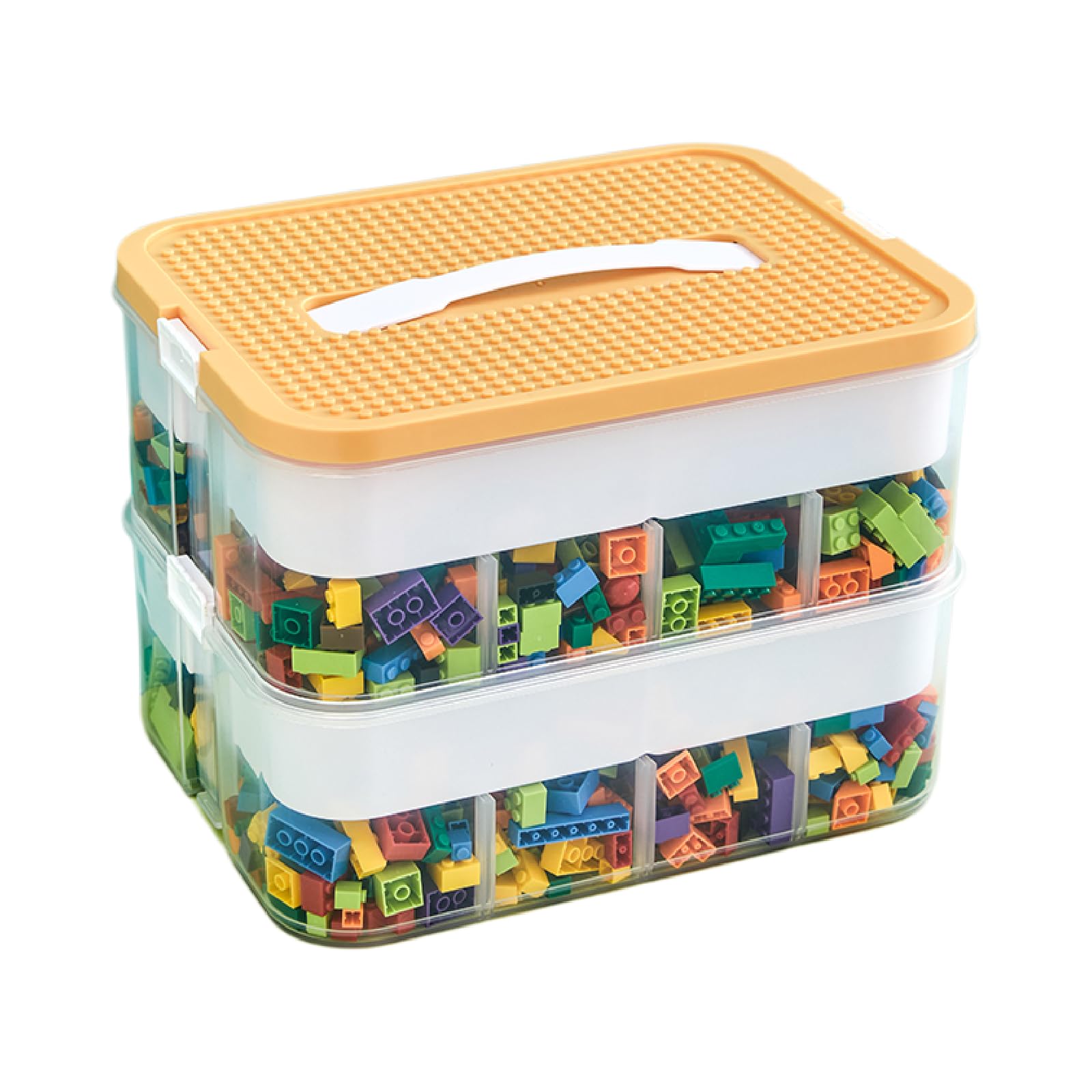 Amazon.com: Toys Organizer Storage Case Plastic Storage Container Box ...