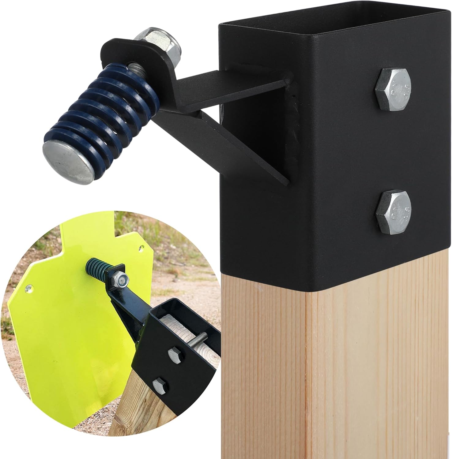 Dreyoo 2x4 Target Hanger, AR500 Steel Target Hanger for Shooting ...