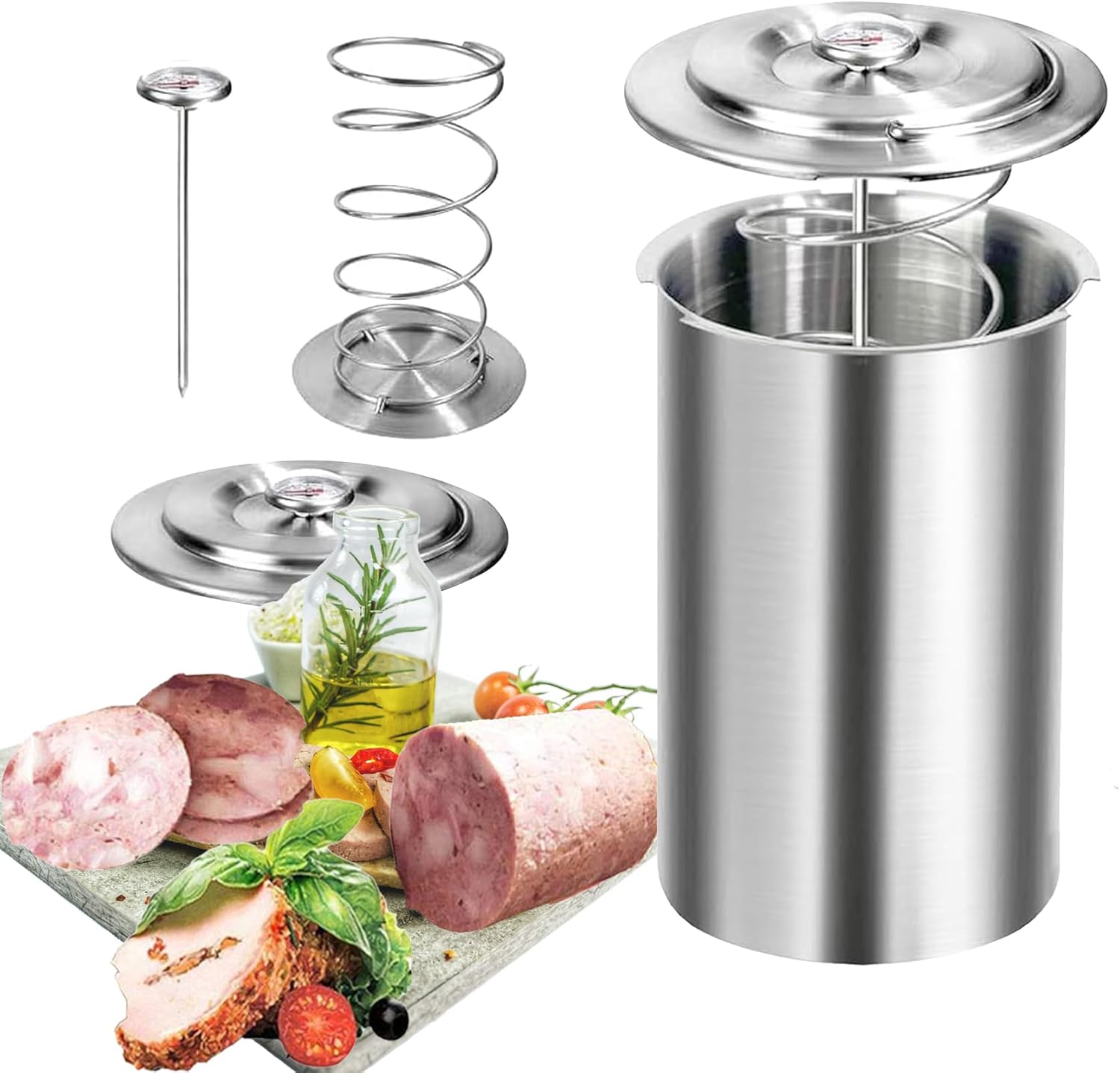 Amazon.com: Atvsalf Ham Maker Meat Press Maker Homemade Lunch Meat ...