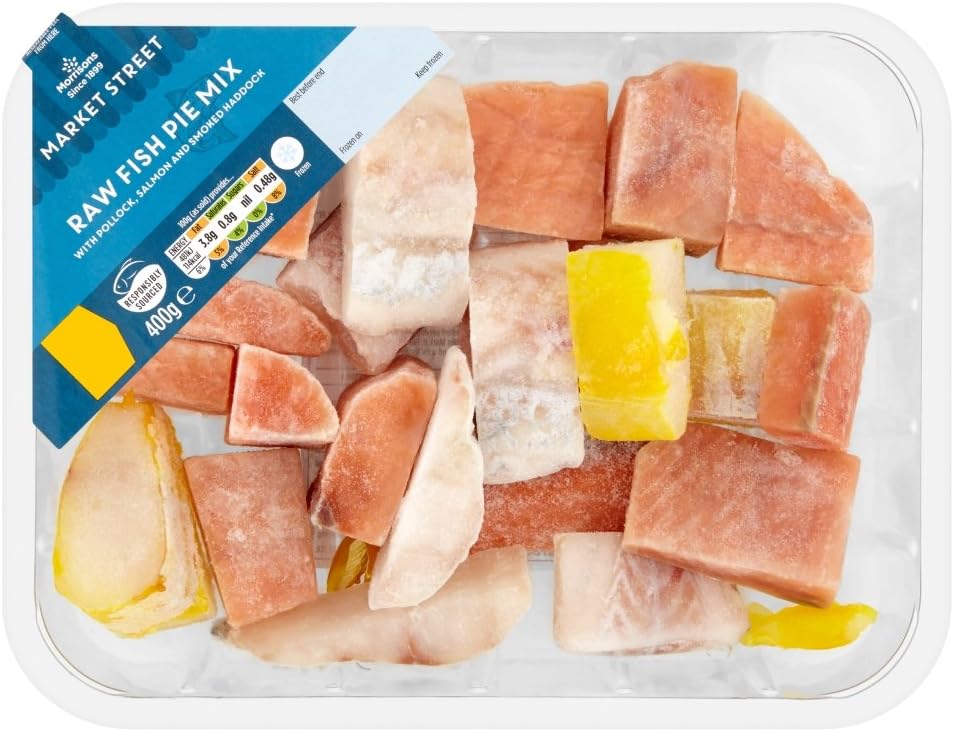 Morrisons Raw Fish Pie Mix, 400g (Frozen) : Amazon.co.uk: Grocery